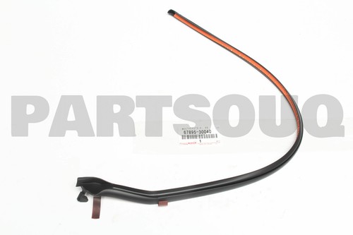 6789530040 Genuine Toyota WEATHERSTRIP, REAR DOOR, NO.3 RH 67895-30040 ...