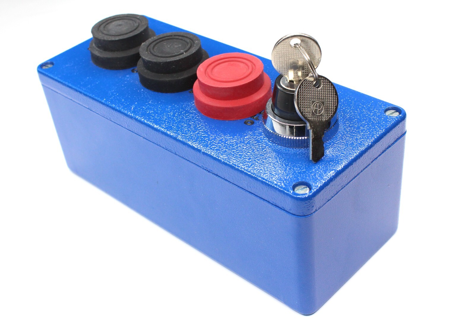 NEMA 4/12 Commercial 3 Button Wall Station with Keyed Lockout, Surface ...