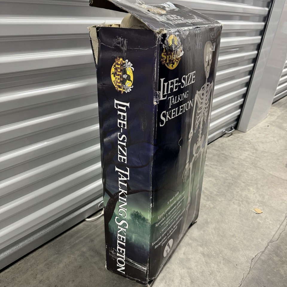 Bony Tony Spirit Halloween Animatronic Prop | eBay