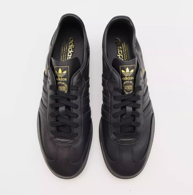 Adidas Samba Decon Leather 'Black Gold Metallic' Men's IG6172 "MULTIPLE ...