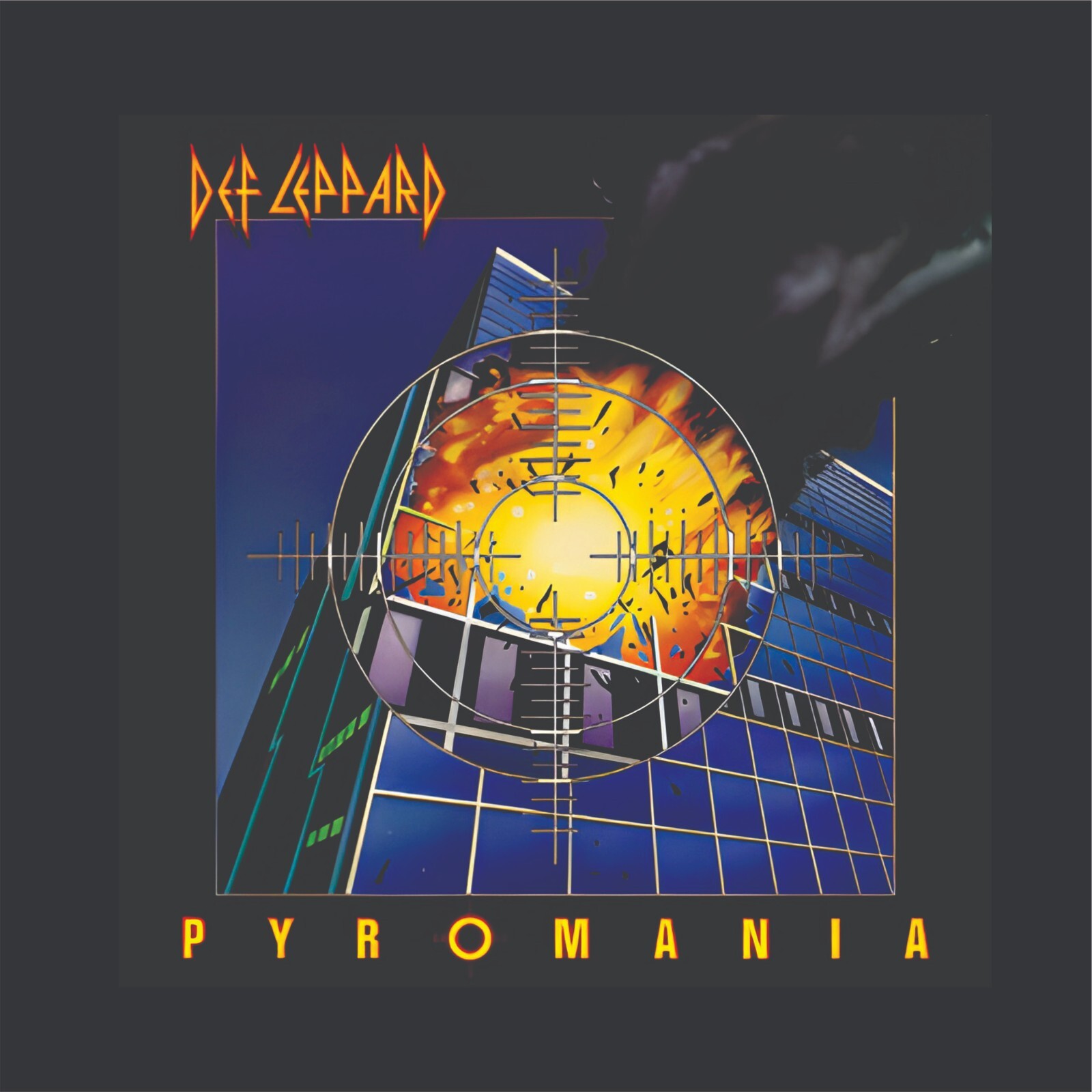 DEF LEPPARD PYROMANIA ALBUM COVER POSTER PRINT A58 | eBay