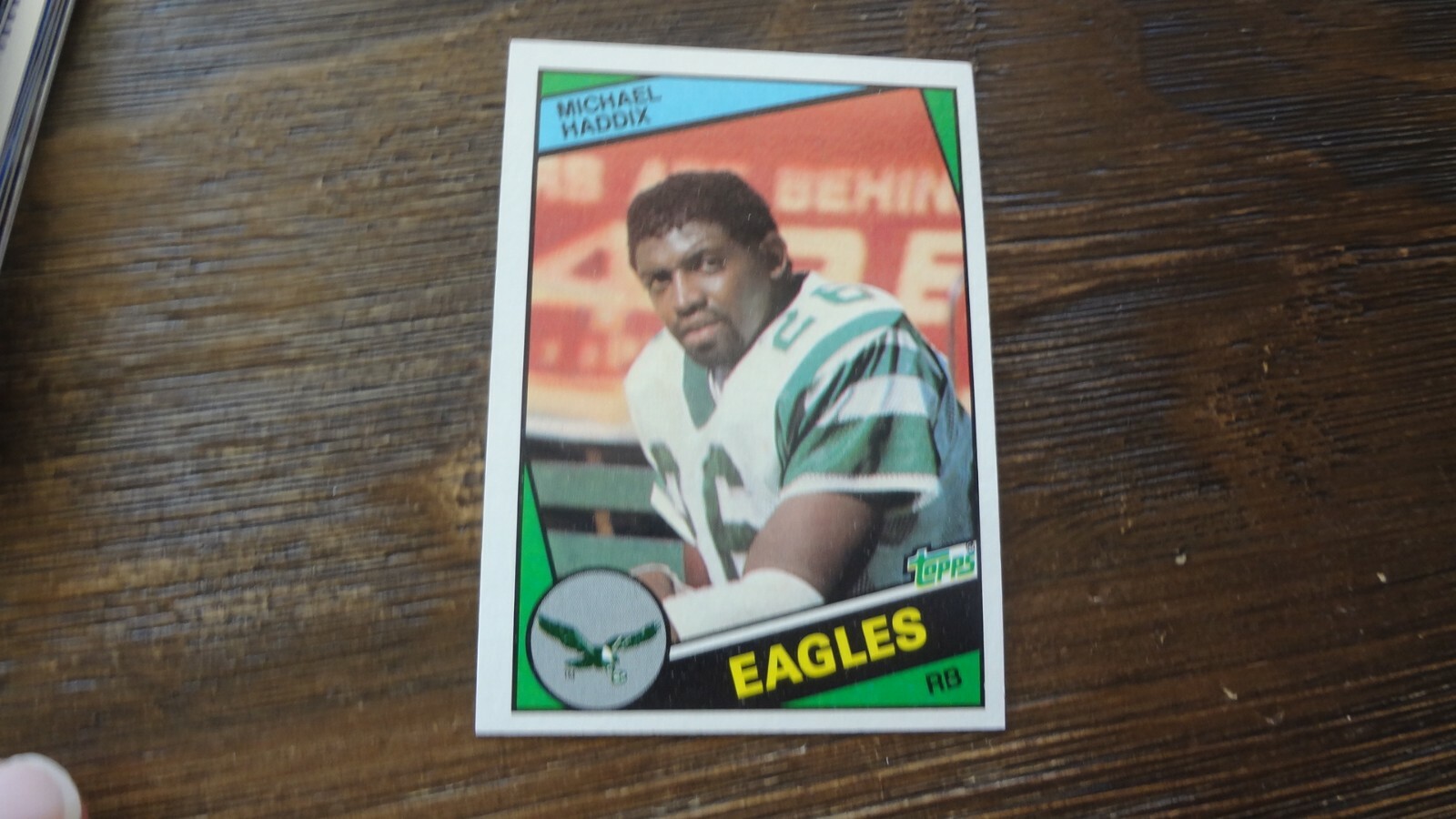 1984 TOPPS #328 MICHAEL HADDIX FOOTBALL CARD | eBay