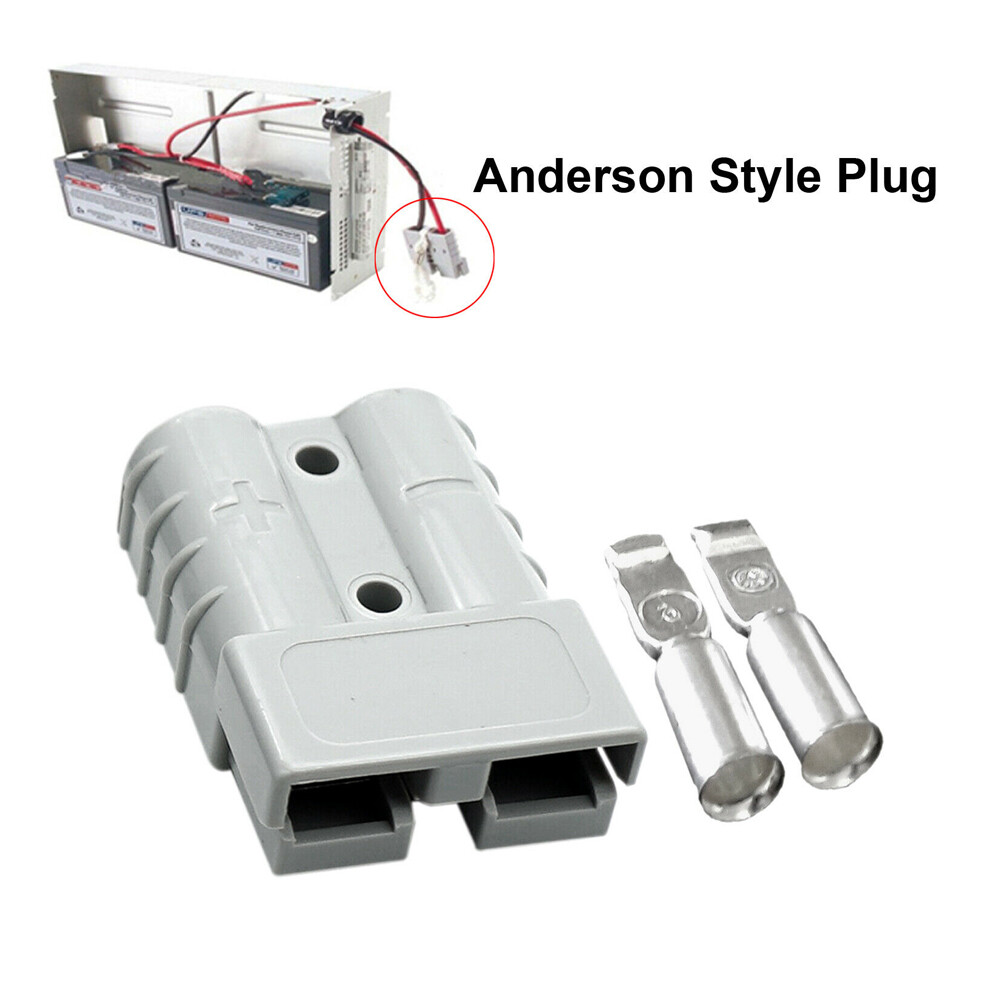12 x Anderson Style Plug Connectors 50 AMP 12-24V 6AWG DC Power Tool AU ...