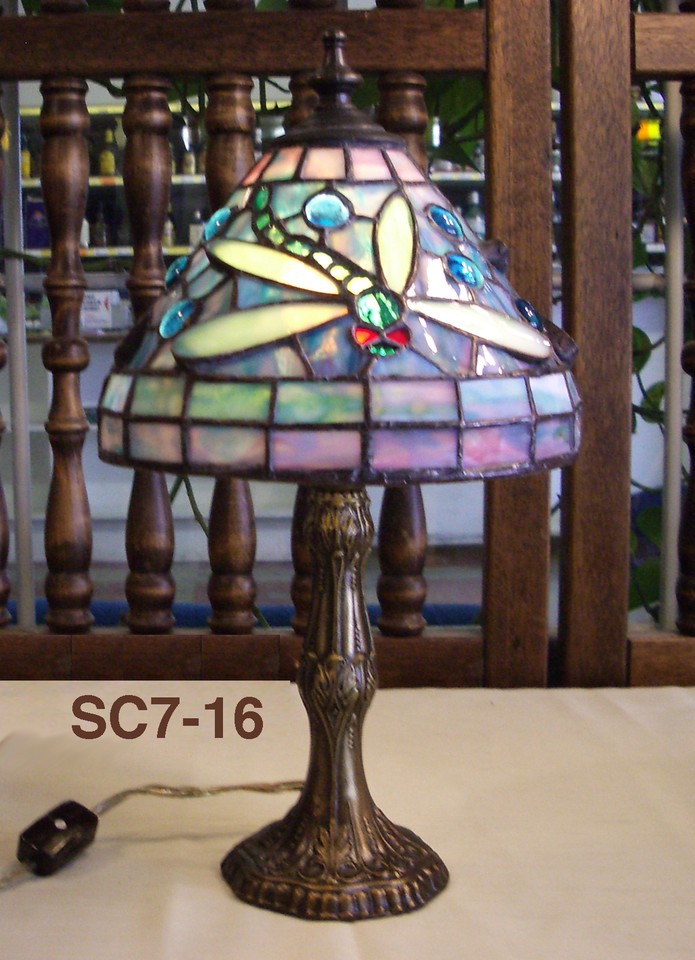 HL Worden SC7 Stained Glass Tiffany Lamp Form Mold, Patterns For SC-7 ...