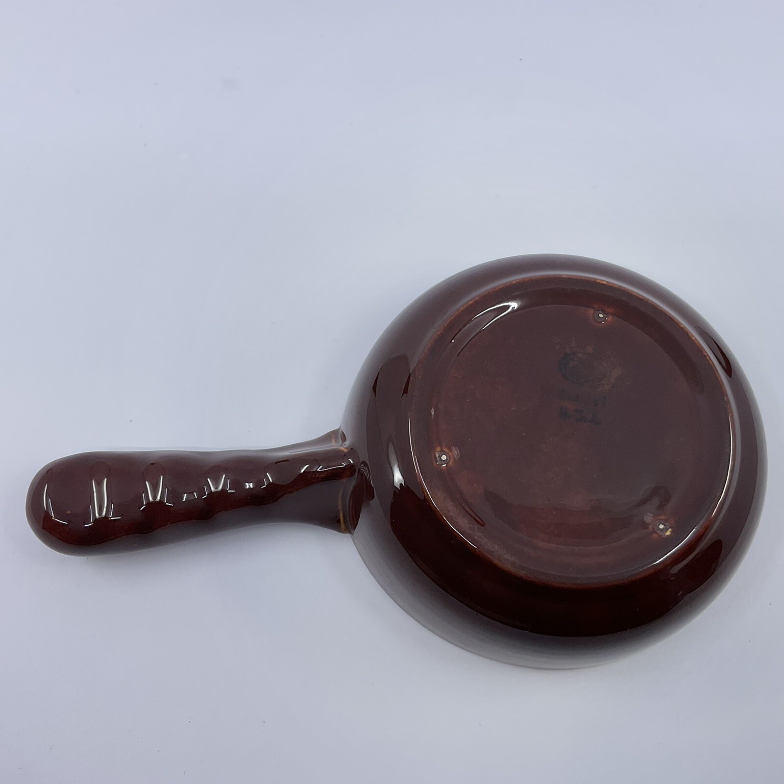 Franciscan Pottery El Patio Handled Baker / Bowl in Redwood | eBay