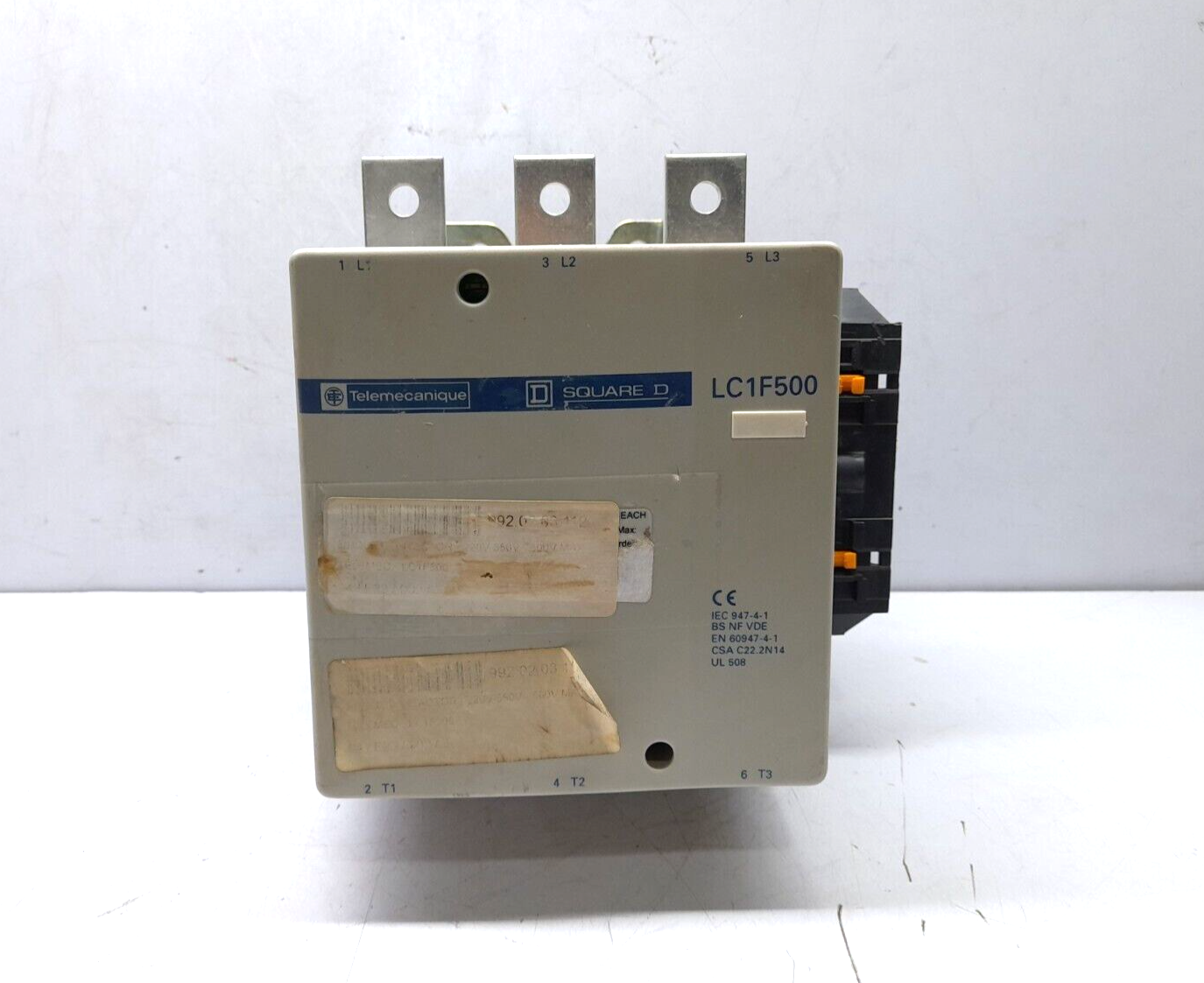 Telemecanique Square D LC1 F500 Contactor Without Coil LC1F500 | eBay