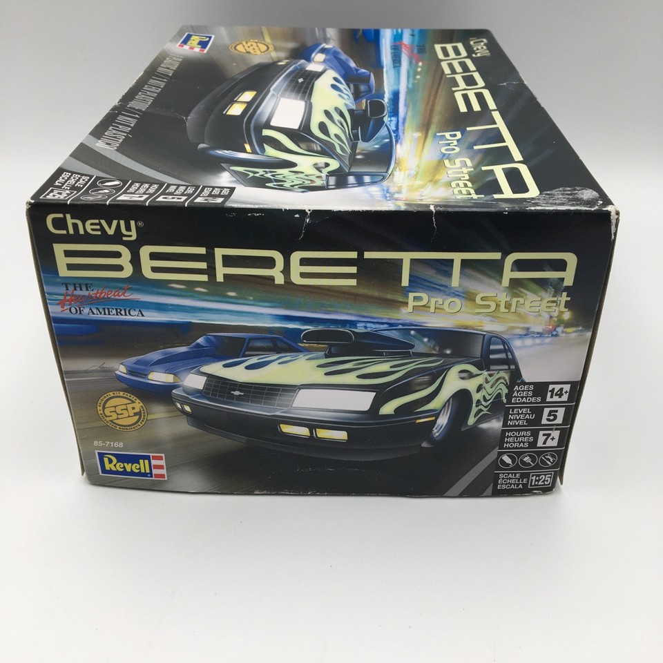 Revell Chevy Beretta Pro Street Model Car Kit from 2016, Unassembled ...