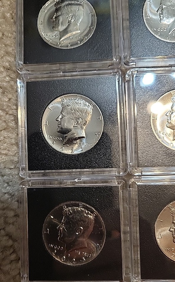 Lot Of 12 Antwerp Kenndy Half Dollar Uncirculated In Plastic Cases | eBay