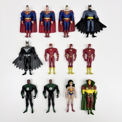 Justice League Unlimited JLU Lot Of 12 Action Figures Mattel DC ...