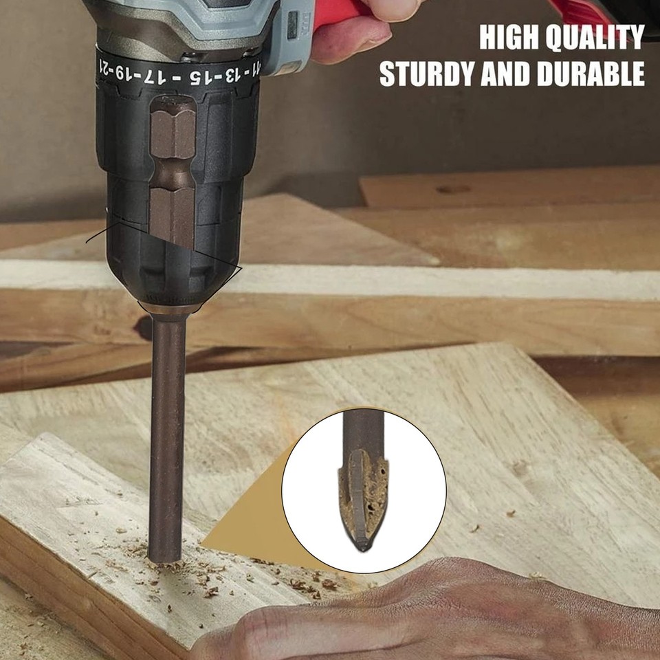 High Quality Triangle Drill 1 Pcs Tile Bits Cross Alloy Drill Bit Cross ...