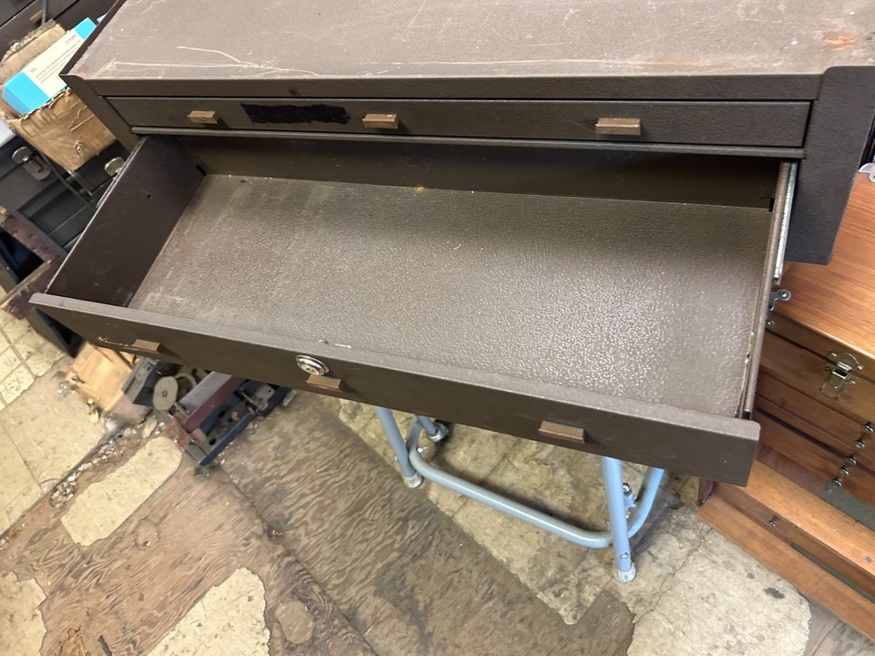 MACHINIST TOOLS LATHE MILL Kennedy Machinist Tool Chest Riser Cabinet ...