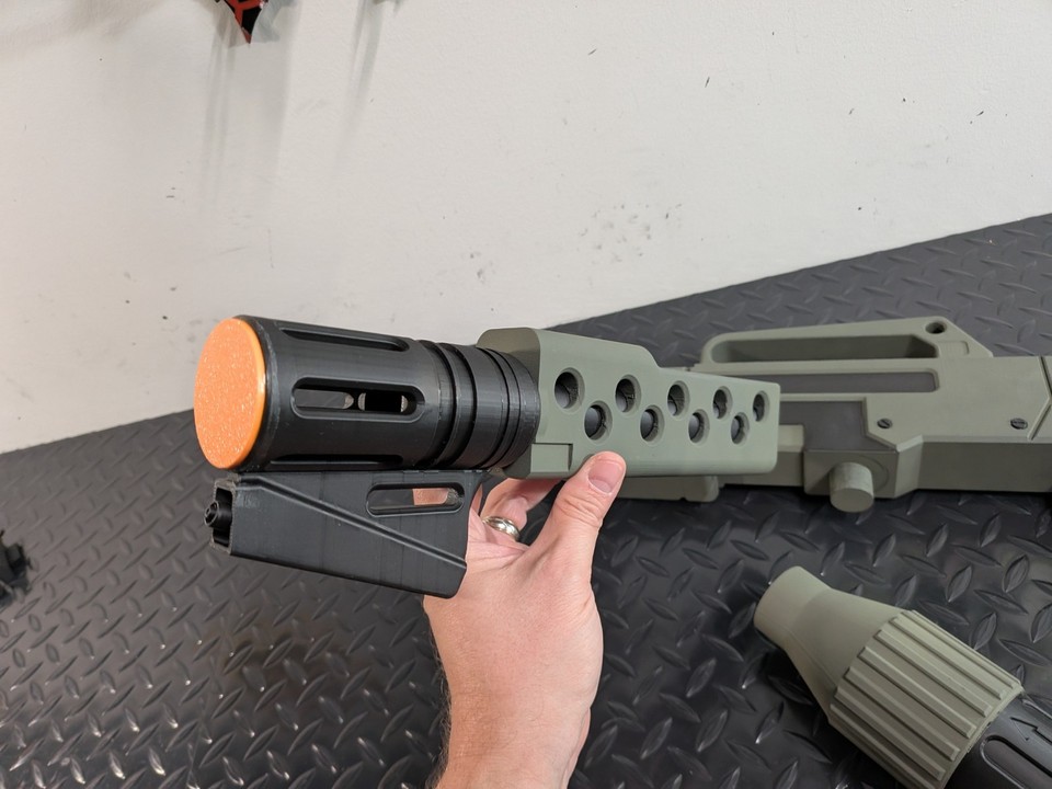 M240 Aliens Flame Thrower - Replica 1:1 - Massive 3D Print - Hand ...
