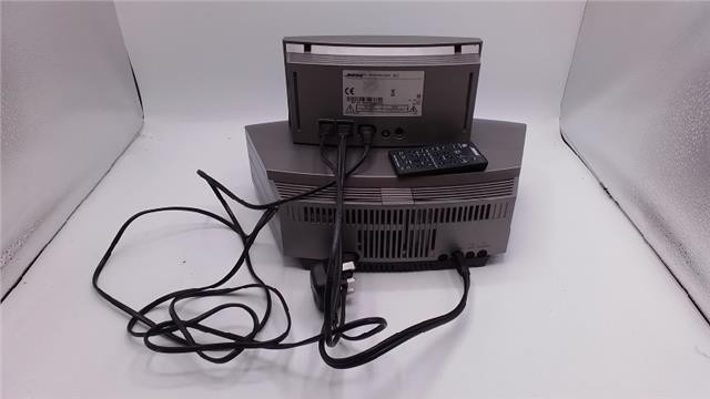 Bose wave music system with dab module and remote, pat tested silver ...