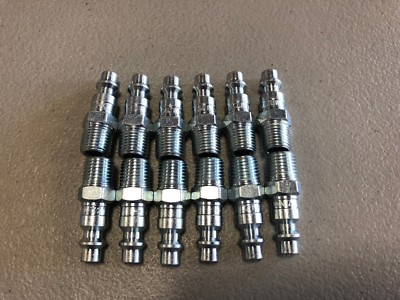 12 Pieces Milton 727 M Style Air Hose Fittings 1/4" Male NPT Coupler ...