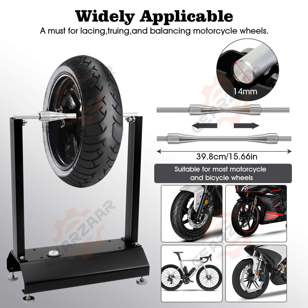 Motorcycle Tyre Balancer Motor Bike Rim Tire Balancing Spin Static ...