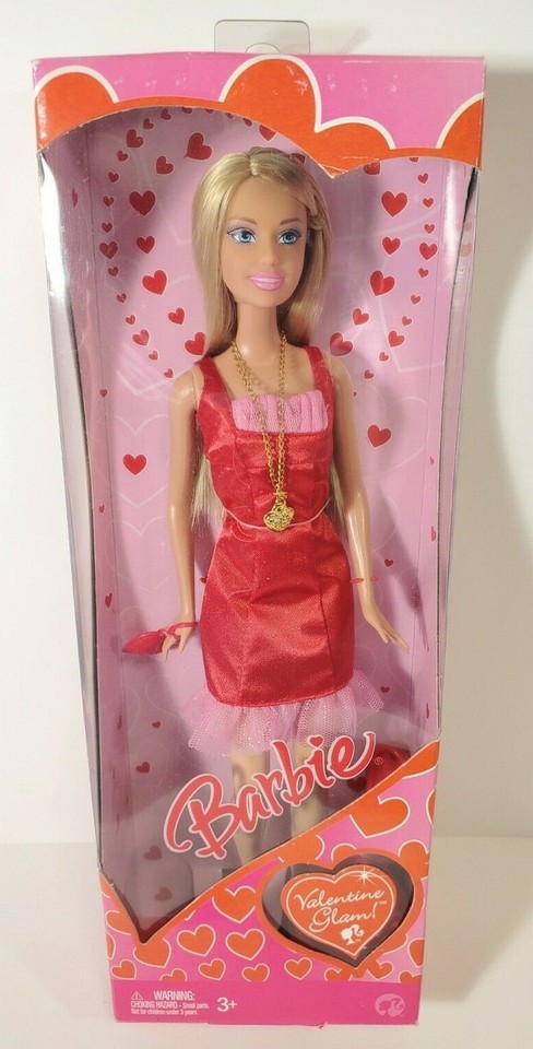 Lot NEW Two/2 Barbie's Valentine 1996 Valentine FUN Barbie & 2008 ...
