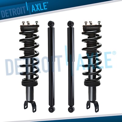 4WD Front Struts & Coil Spring Rear Shocks Kit for 2009 - 2018 Dodge ...