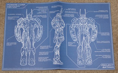 SDCC 2015 DC COMICS PROJECT BATMAN BLUE PRINT POSTER | eBay