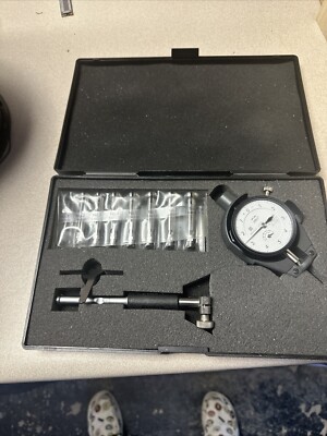 Mitutoyo 526-123-20 Split Ball Dial Bore Gage, .400-.700" Range, .0001 ...