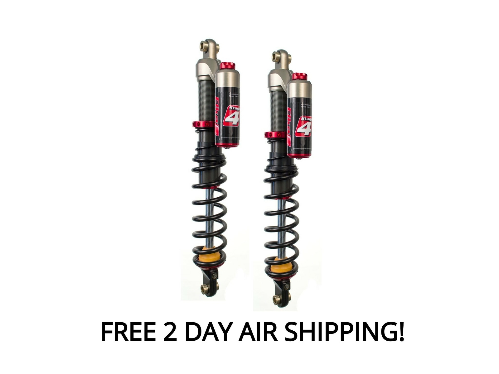 Elka Stage 4 Rear Shocks Suspension Pair Honda Rincon 650 680 | eBay