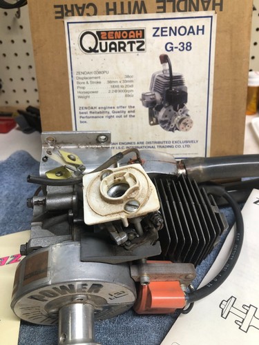 quadra zenoah 38cc gas engine estate find | eBay