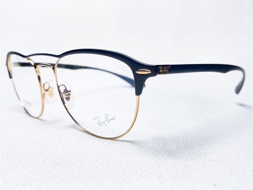 NEW Ray Ban RB3596V 2994 Liteforce Gold/Black Square Eyeglasses Frames ...