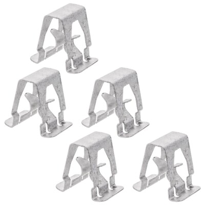 5pcs 16mm x 13mm Metal U Type Clip Barbed Fasteners Retainer Speed Nut ...