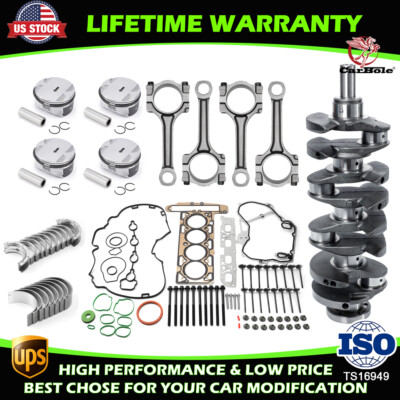 2.4L Chevrolet Equinox GMC Terrain Buick Engine Rebuild Overhaul Kit ...
