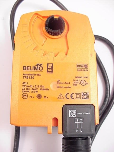 Belimo Damper Control Actuator - TFB120 for sale online | eBay