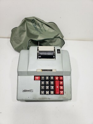 Cash Register, Adding Machines - Hermes Adding Machine Model