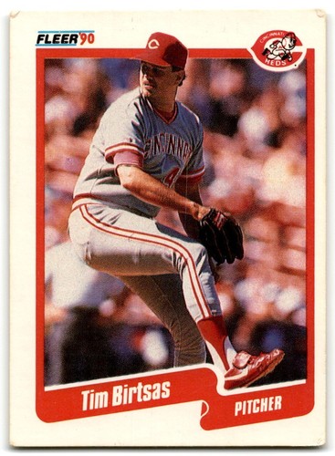 1990 Fleer Tim Birtsas Cincinnati Reds #414 | eBay