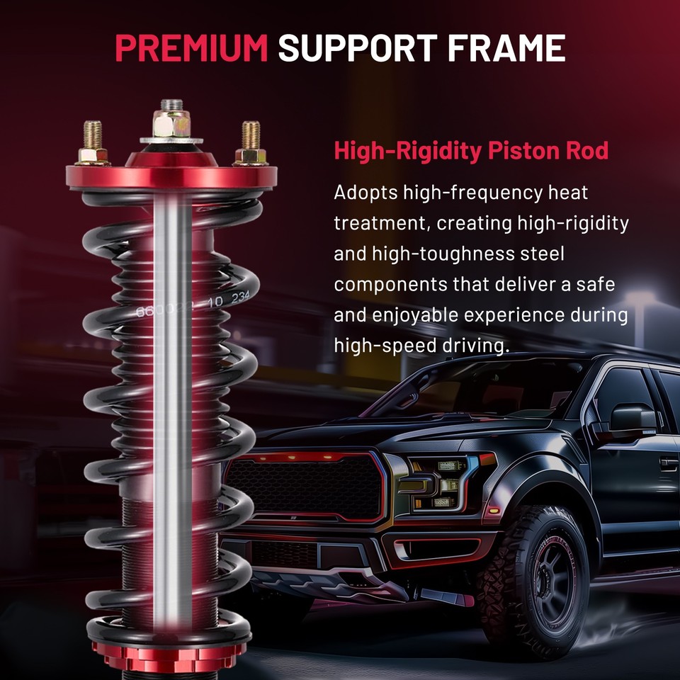 4pc Coilovers for Honda Civic 96-00 Suspension Kit Adjustable Height ...