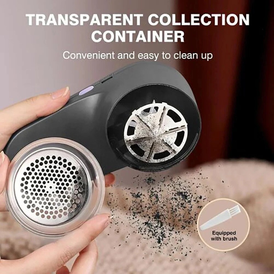 Electric Clothes Lint Pill Fluff Remover Rechargeable Fabric Sweater ...