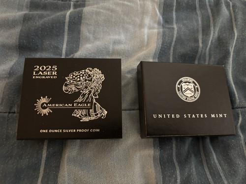 2025-W Laser-Engraved 1oz .999 American Silver Eagle Proof w/ Laser ...