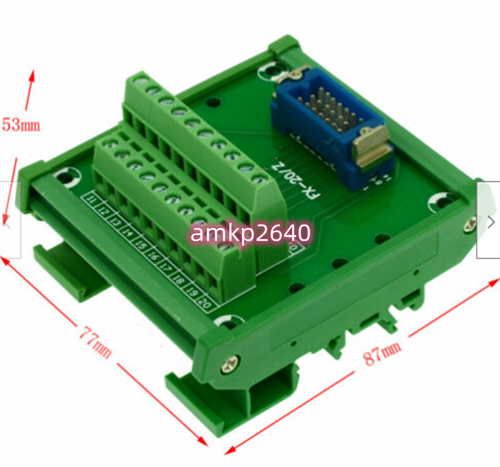 for FANUC FX-20HD/Z PLC Module 20Pin Terminal Blocks MR-20RMD2 1M #am ...