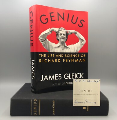 Genius : Richard Feynman 1st Edition Signed by James Gleick to Victor ...
