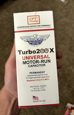 AMRAD HVAC AIR CONDITIONER CAPACITOR MARS 12300 TURBO 200X | eBay
