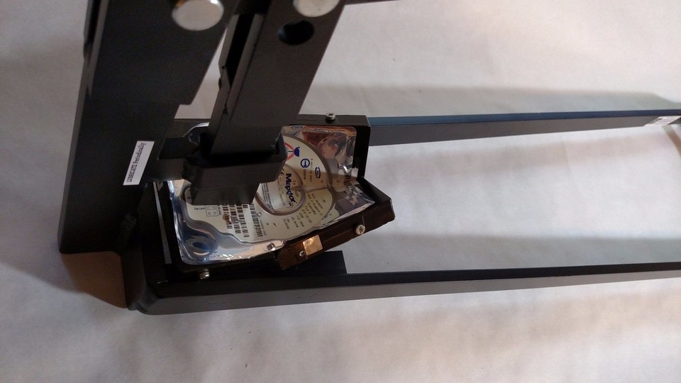 Pure Leverage Hard Disk Drive CRUSHER DESTROYER Phones SSD Laptop ...