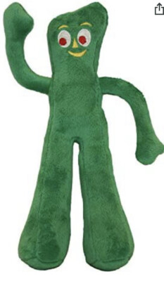 Multipet Gumby Plush Filled Dog Toy 9-Inch New | eBay
