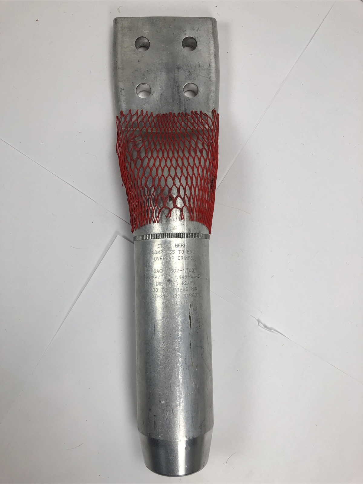 HUBBELL FARGO ACF1700N4 TERMINAL LONG BARREL COMPRESSION CABLE TO FLAT ...