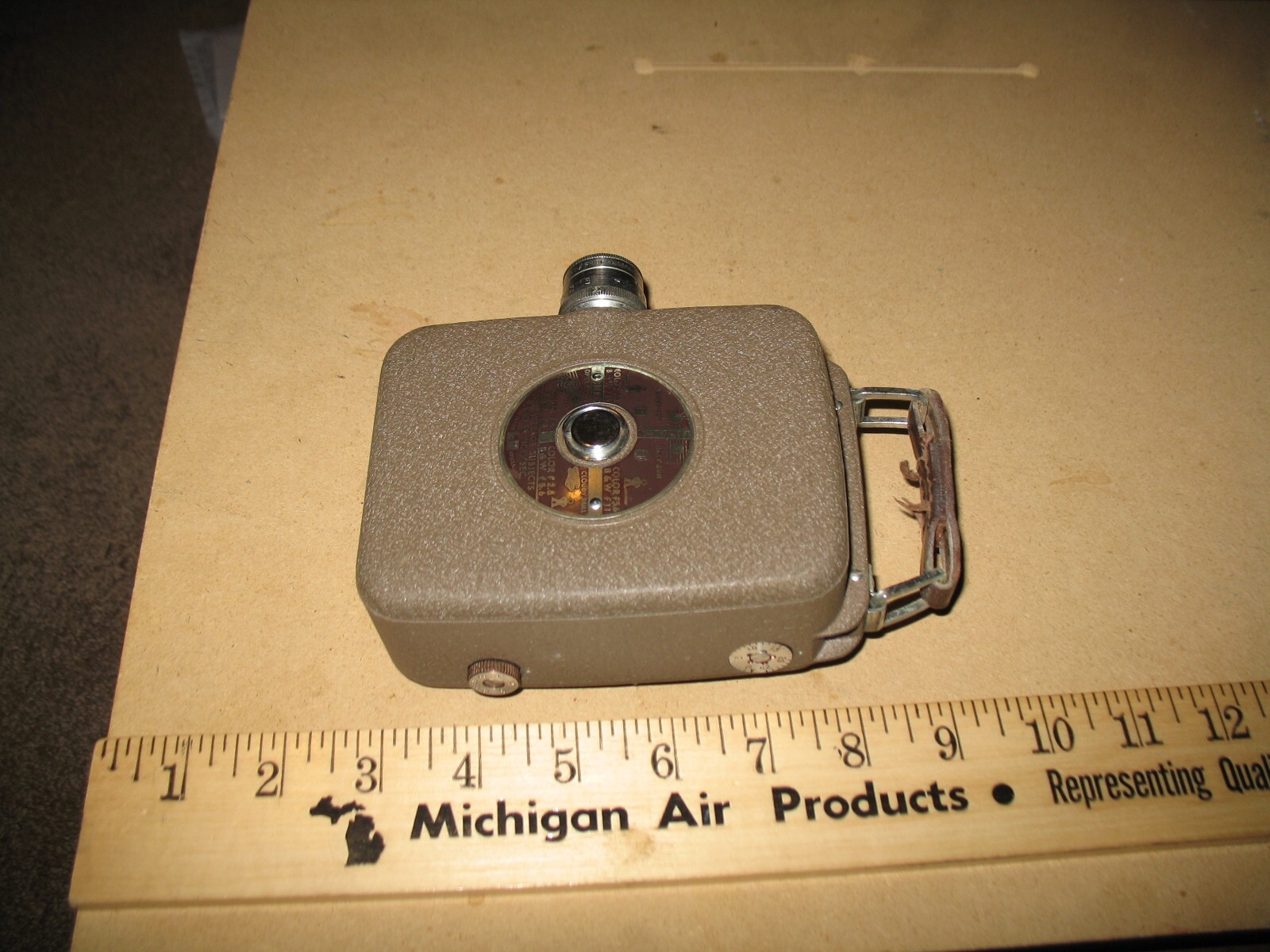 VTG WIND UP MOVIE CAMERA DeJUR CITATION 8mm WINDS UP & RUNS 1940s 50s ...