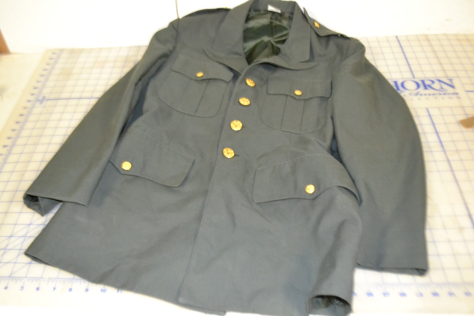 *US army GI military dress clas A jacket man's ball U… - Gem