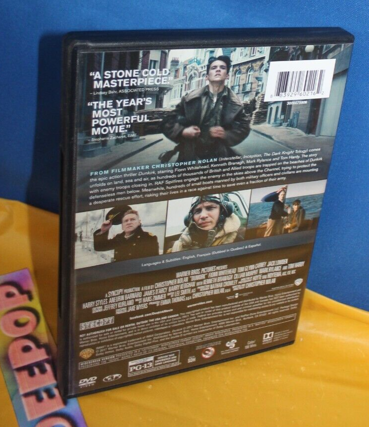 Dunkirk DVD Movie Christopher Nolan 883929602162| eBay