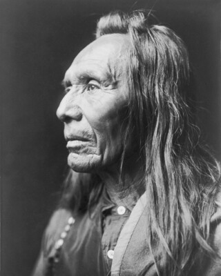 Native American Indian CHIEF THREE EAGLES 8x10 Photo Nez Perce Print ...