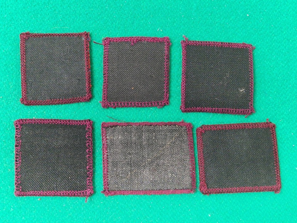 6 x 1980s Senior Boy Scout Patrol Leader Flashes Cloth Patches Job Lot ...