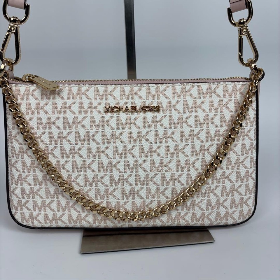 Borsa a tracolla Michael Kors Jet Set 2 vie catena logo inutilizzata ...