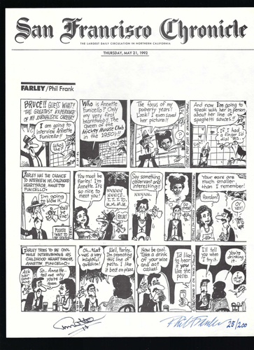 Annette Funicello signed print classic actress and singer | eBay