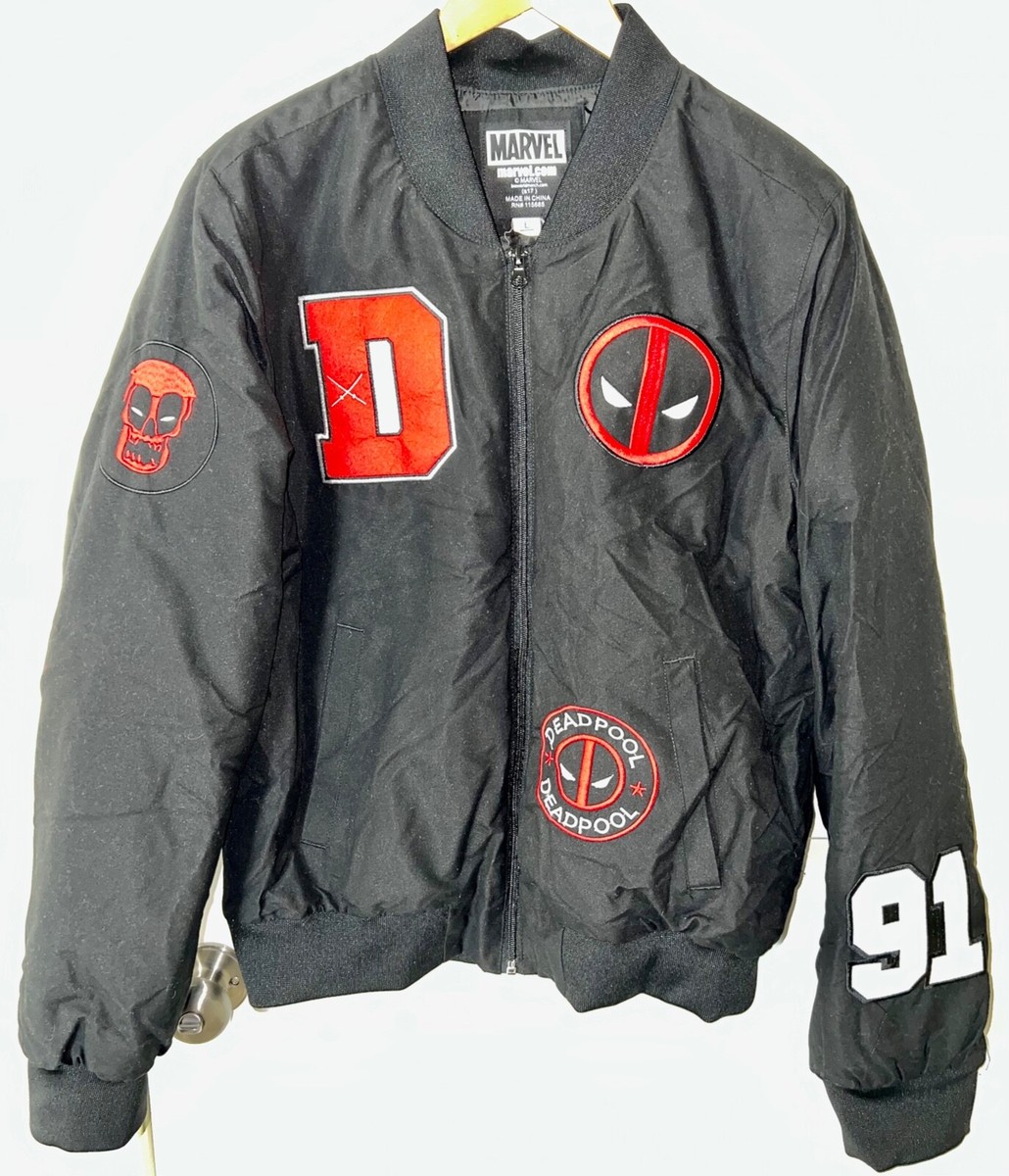 Marvel Deadpool Varsity Jacket