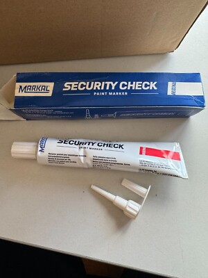Markal Security Check TamperProof Torque Paint Marker RED | eBay UK