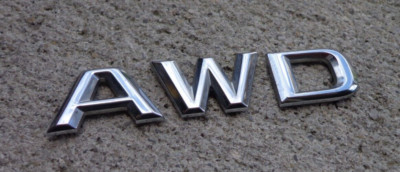 Lexus AWD trunk emblem letters badge logo symbol IS250 IS300 IS350 OEM ...